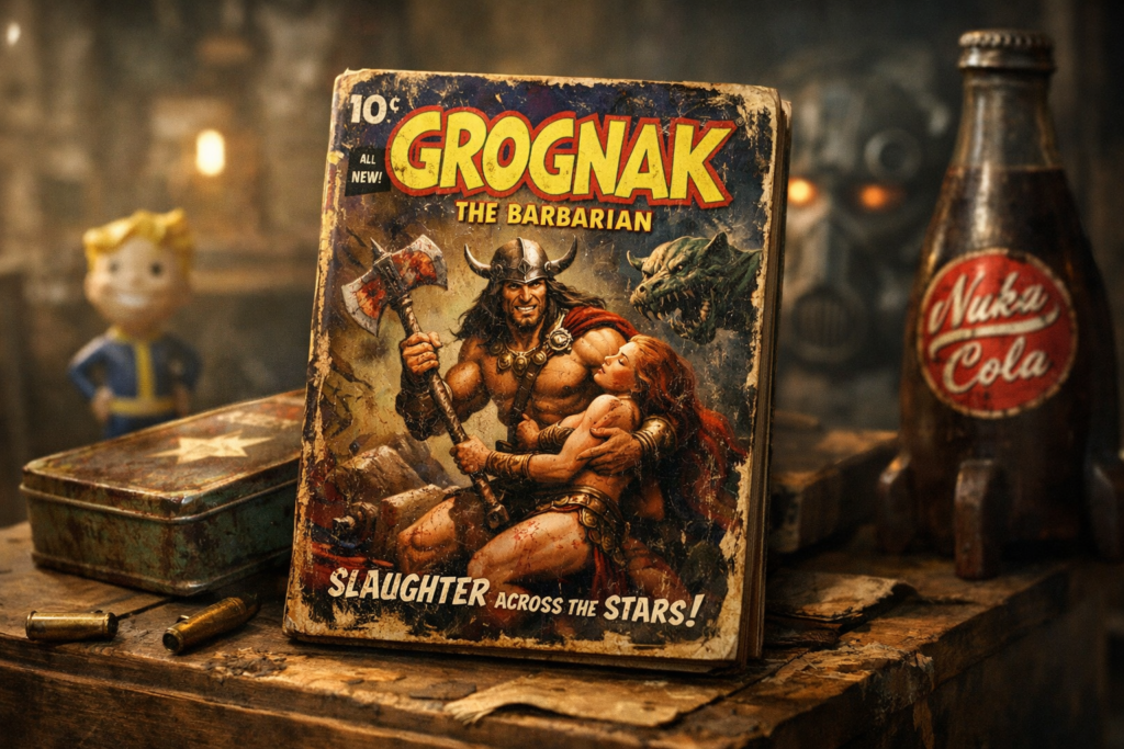 Grognak The Barbarian Magazine Locations – Fallout 4